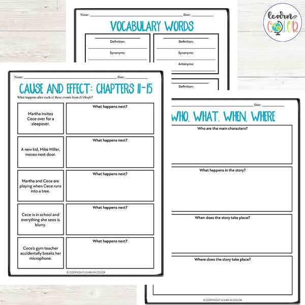 El Deafo Book Guide – Learn in Color