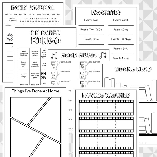 Stay at Home Journal – Learn in Color