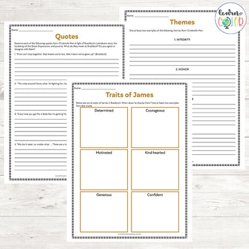 Cinderella Man Movie Study Grades: 7-10 – Learn in Color