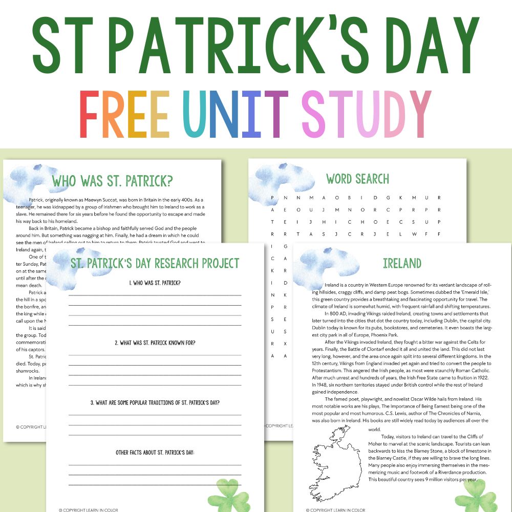 Groundhog Day Free Unit Study – Learn in Color
