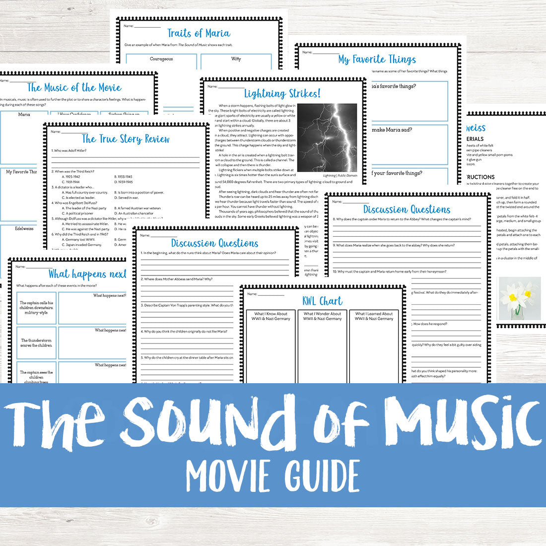 Sound Of Music Worksheets Sorting Instruments By How They Are Played