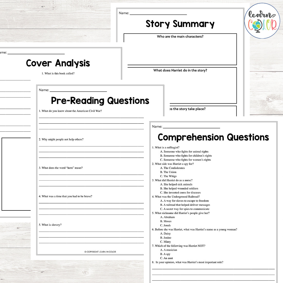 Harriet Movie Guide – Learn in Color