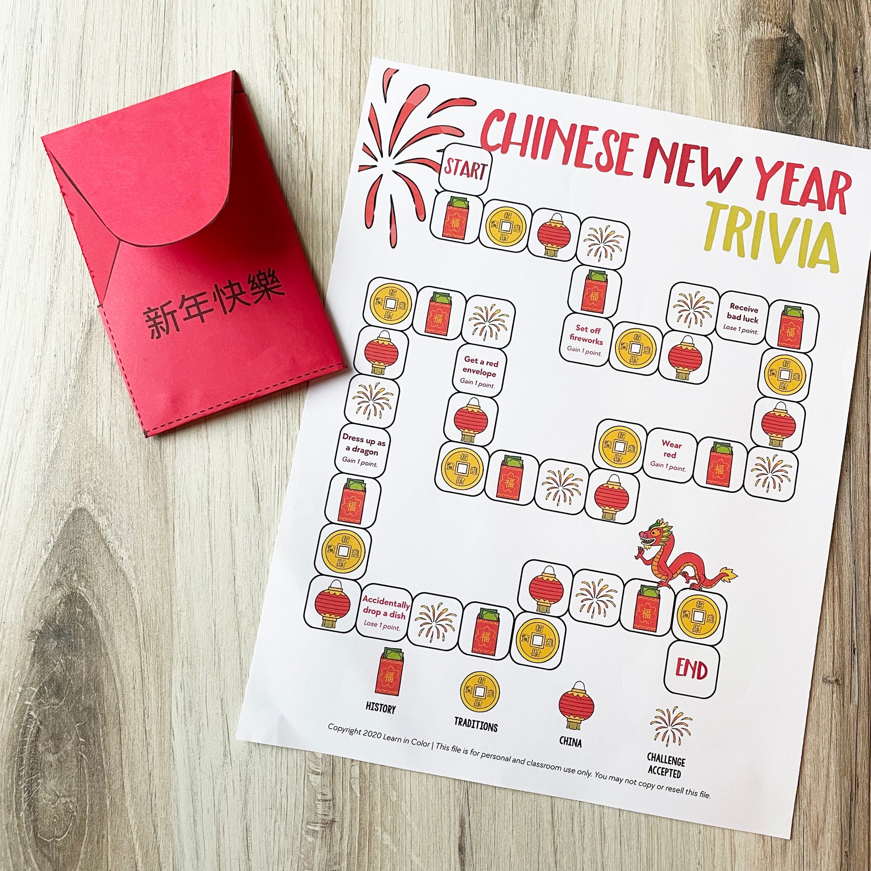 Chinese New Year Unit Study – Learn in Color