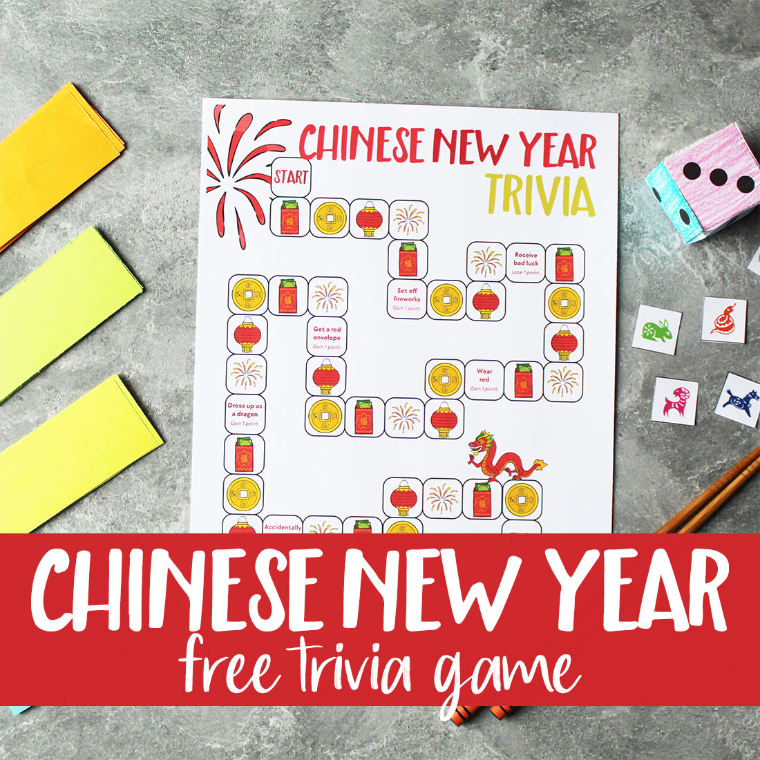 Chinese New Year Trivia Game – Learn in Color