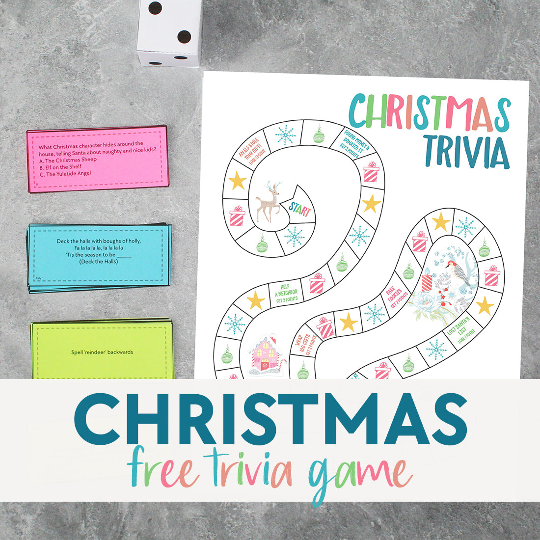 Christmas Trivia Game – Learn in Color