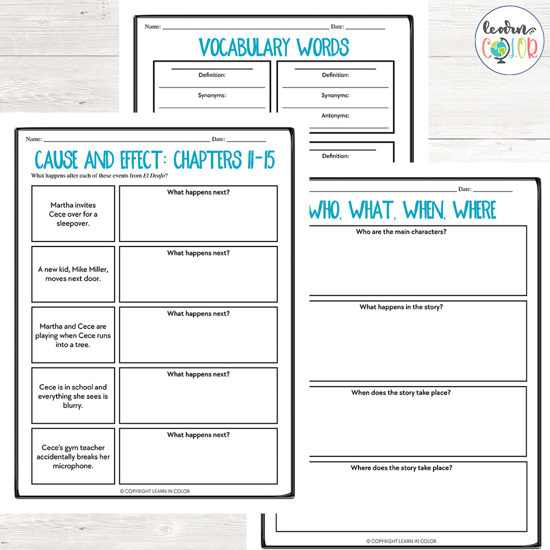 El Deafo Book Guide – Learn in Color