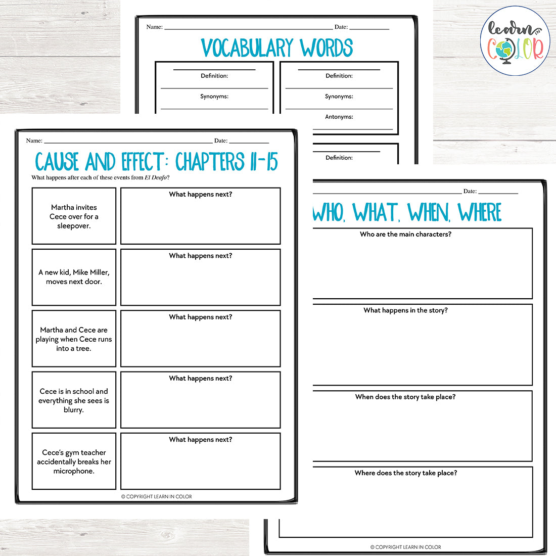 El Deafo Book Guide – Learn in Color