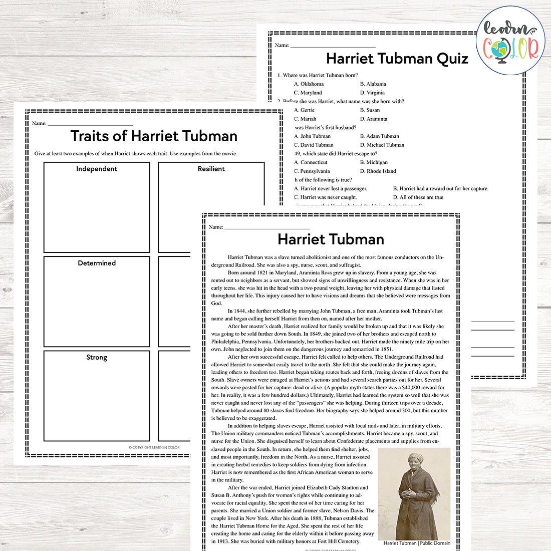 Harriet Movie Guide – Learn in Color