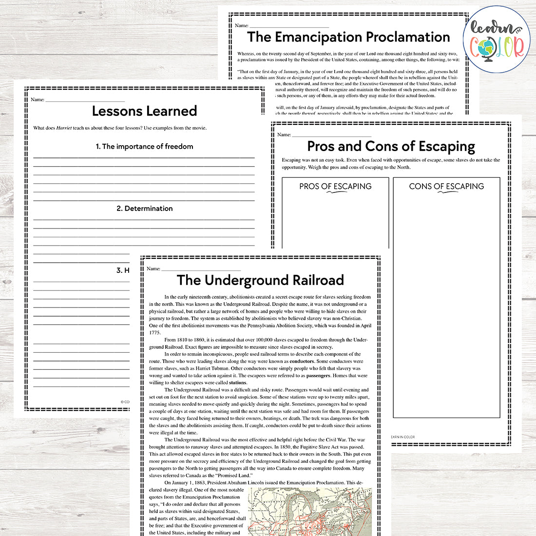 Harriet Movie Guide – Learn in Color