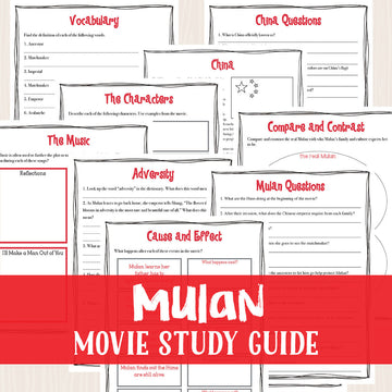 Mulan Movie Study Grades: 3-6 – Learn in Color