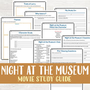 Night at the Museum Movie Study Grades: 5-7 – Learn in Color