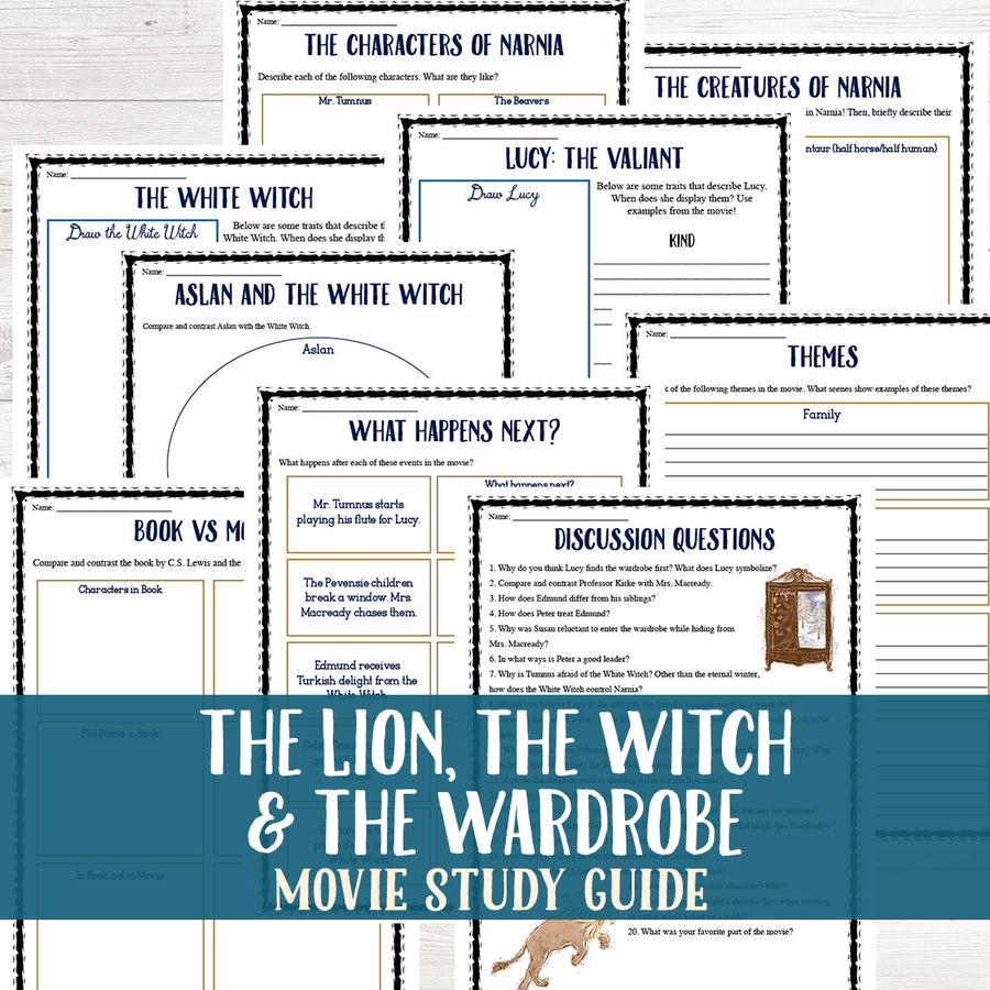 The Chronicles of Narnia Movie Bundle Grades: 6-8 – Learn in Color