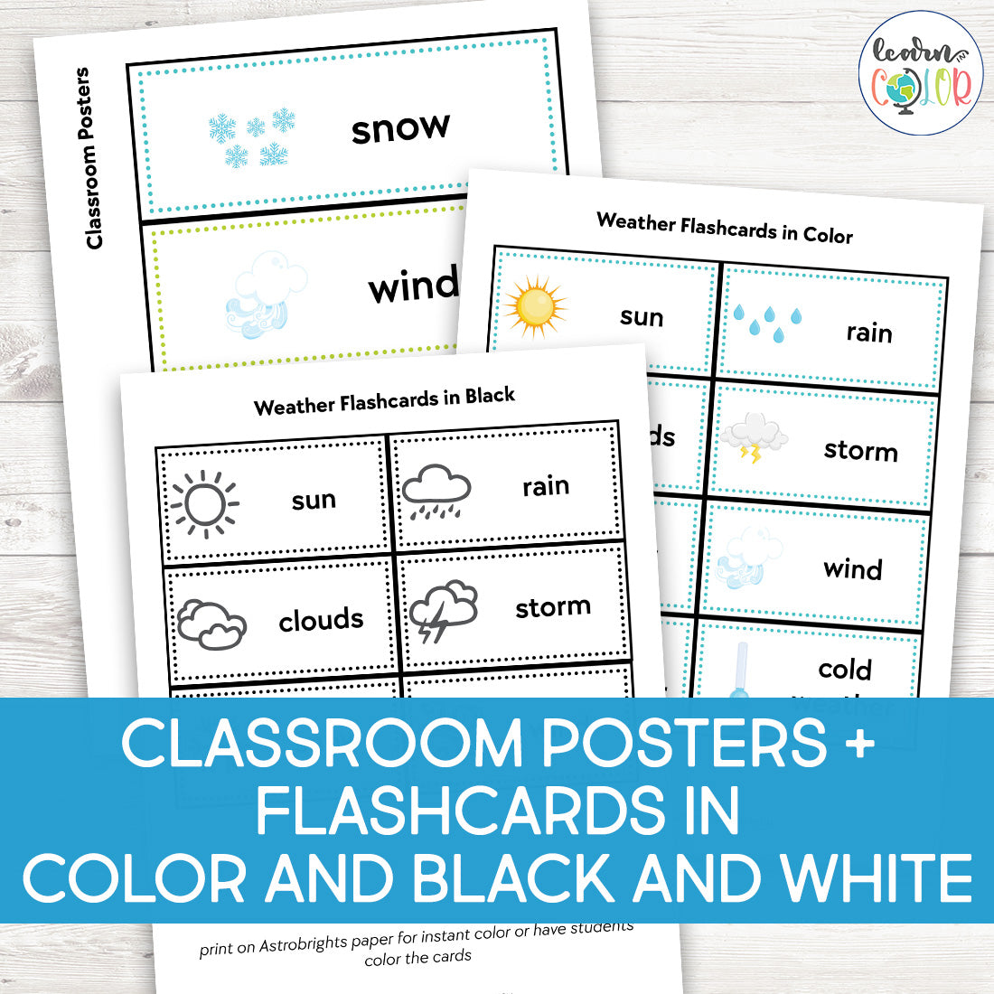 Weather Graph Activity – Learn in Color